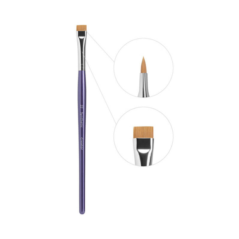 Creator Synthetic Brows Brushes 22 - BROLA.EU